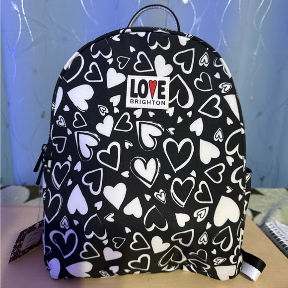 Brighton | Bags | Nwt Brighton Endless Love Black And White Heart Love ...